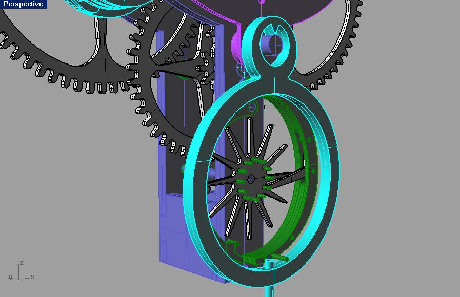 Tempus Fugit: New Design with Gravity Escapement!