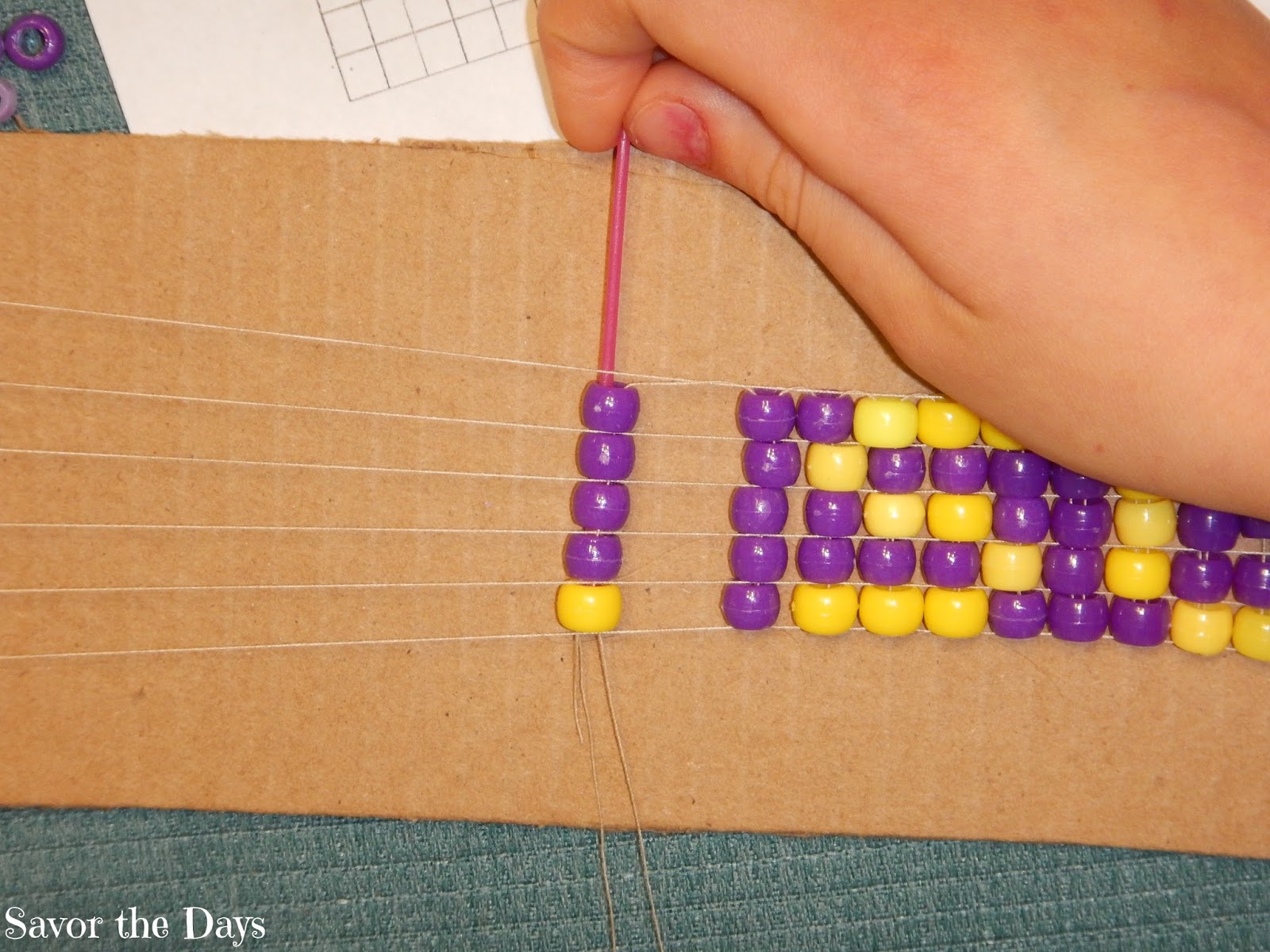 Savor The Days: American Indian Craft: Make a Wampum Belt