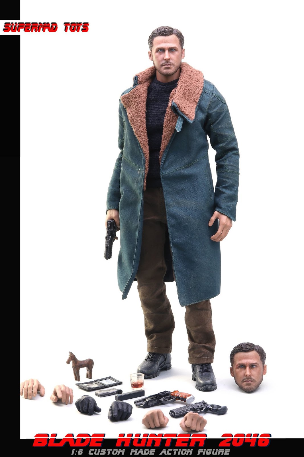 toyhaven: Supermadtoys 1/6th Blade Hunter 2046 Hunter K 12" figure ...