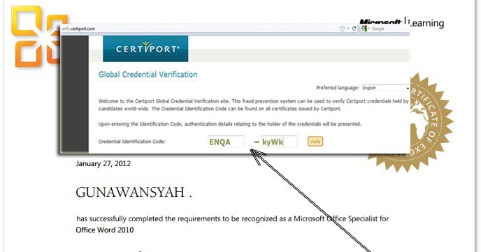 Smart Office: Cara Verifikasi Keaslian Sertifikat MOS