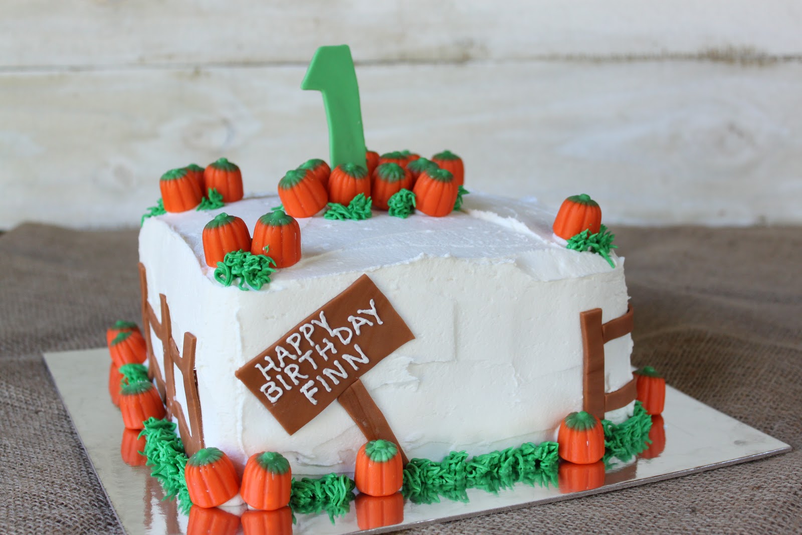 Crave. Indulge. Satisfy.: Pumpkin Patch Cake