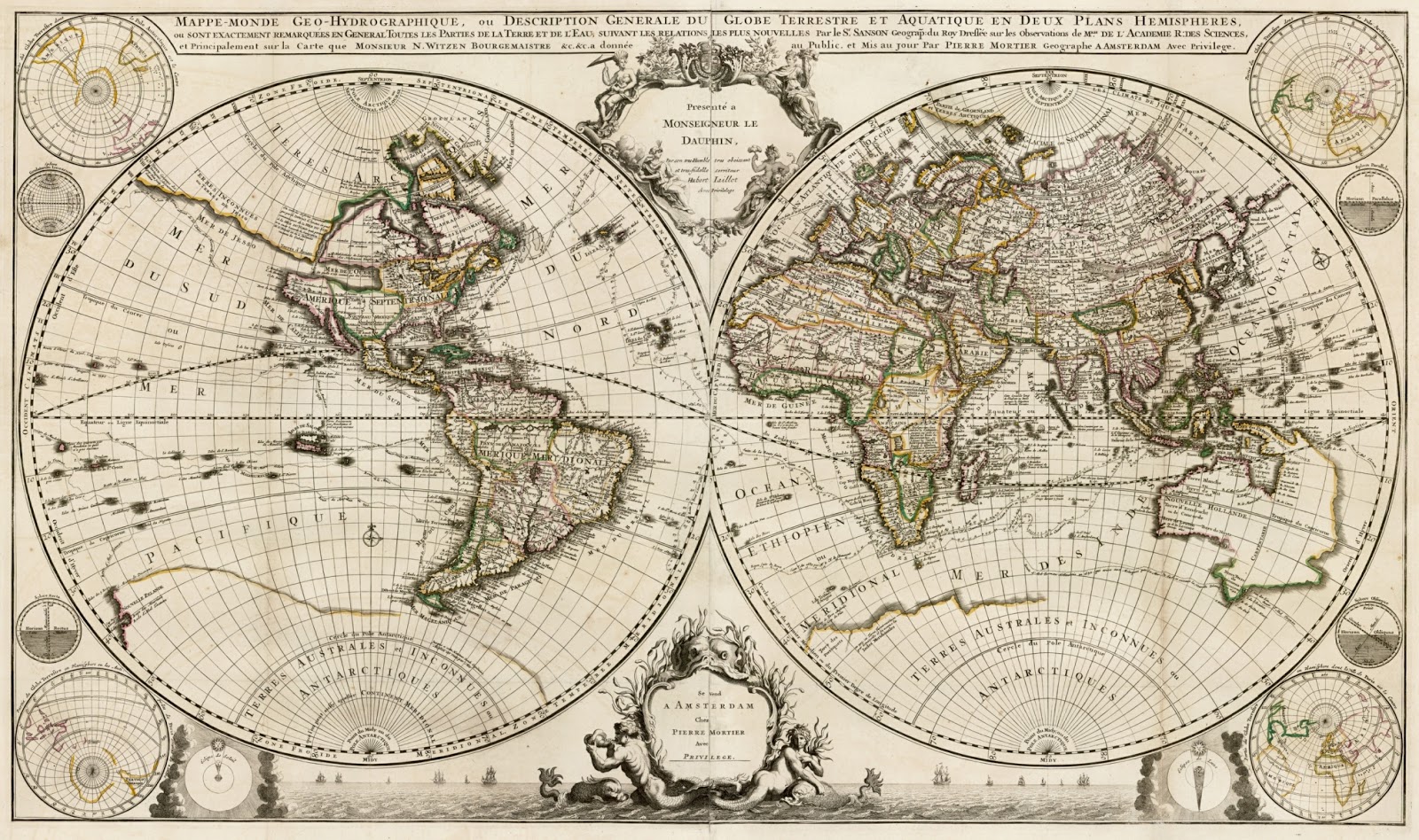 Antique Prints Blog: The French seek a route to the Western Sea: 1700-1722
