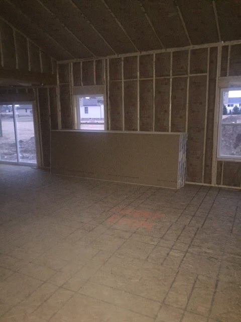 Our Home Building Journey with Wayne Homes in Northwest Ohio: Drywall ...