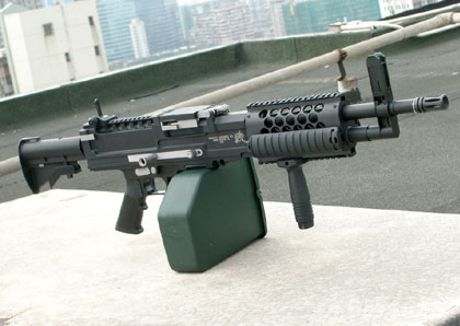 welcome to the world of weapons: Stoner LMG