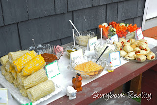 Barnyard Birthday Decorations & Food