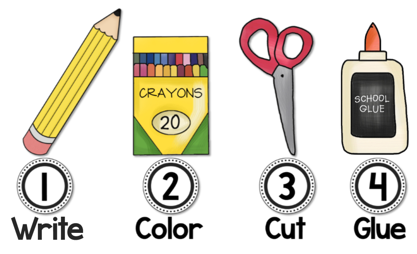 Visual Direction Cues For Your Whiteboard - FREEBIE | Mrs. Gilchrist's ...