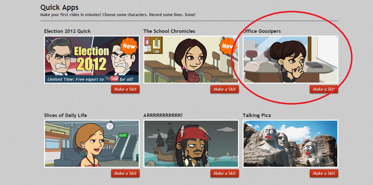 Web 2.0: GOANIMATE - Description