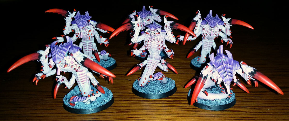 Knitfink crafts everything...: 40k Tyranid Raveners