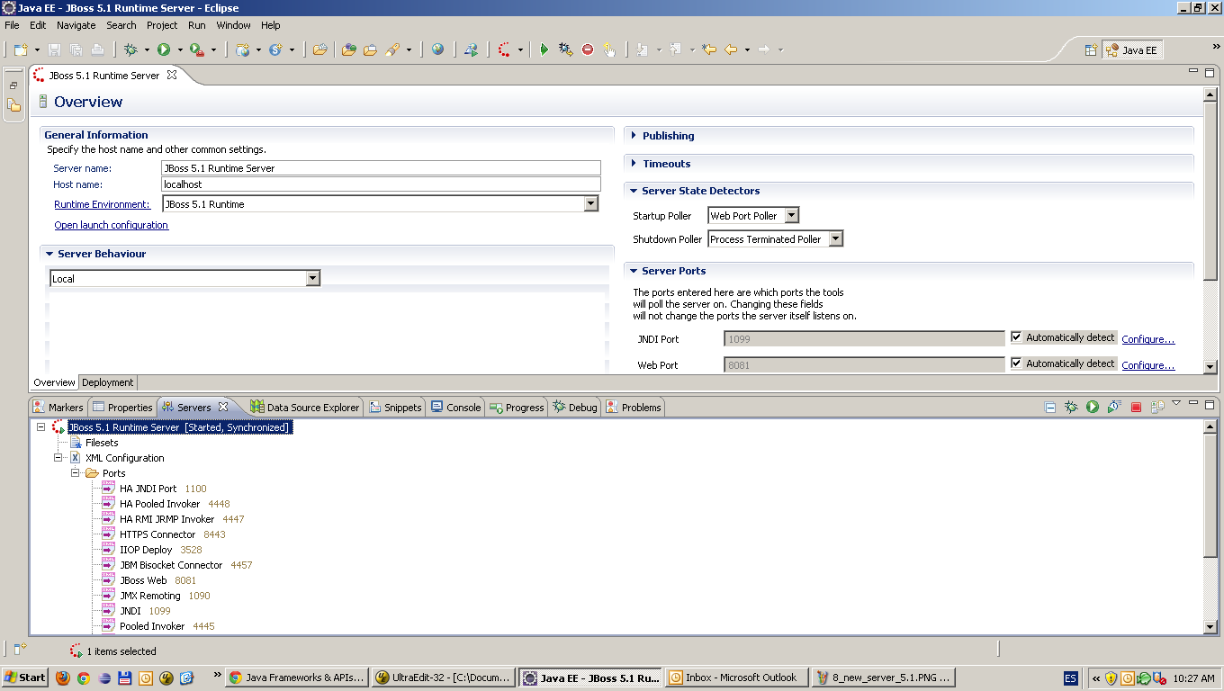 Java Frameworks & APIs: EJB - Configuración Eclipse + JBoss + EJB3