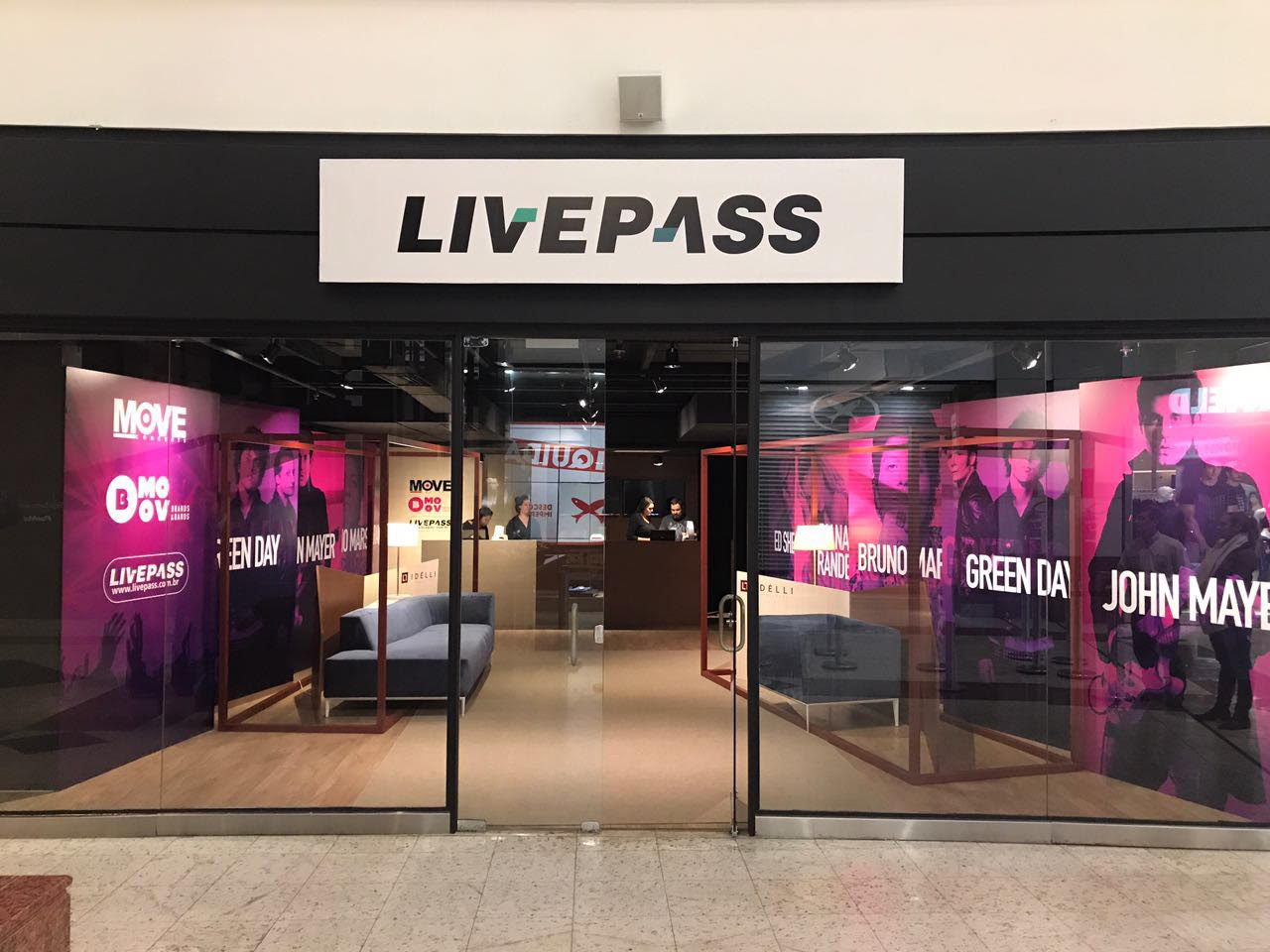 .: LIVEPASS: abre loja oficial no Moinhos Shopping em POA