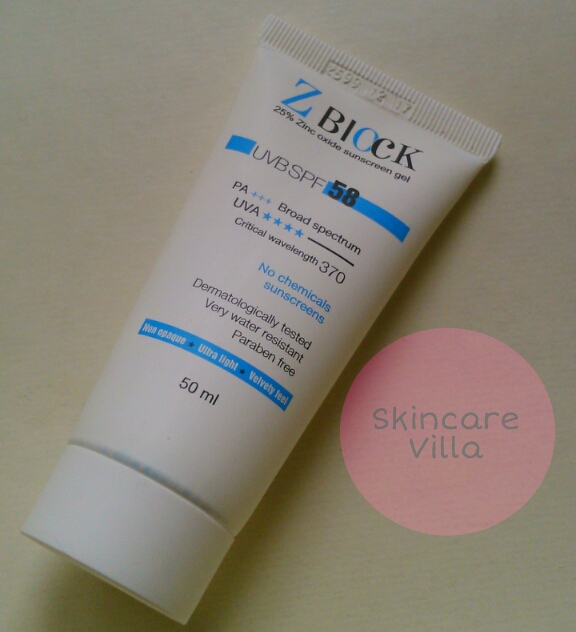Ethicare Remedies Z-Block 25% Zinc Oxide Sunscreen Gel Review ...