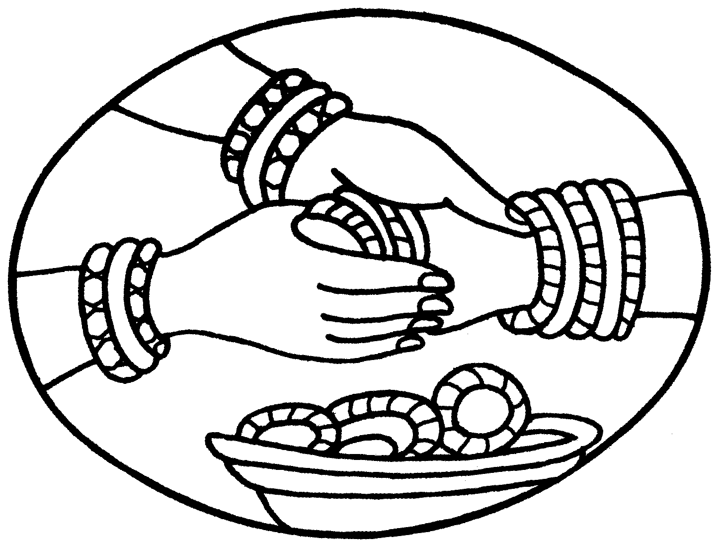 Tamil Cliparts: Printing Line art - 6( Wedding and invitations )