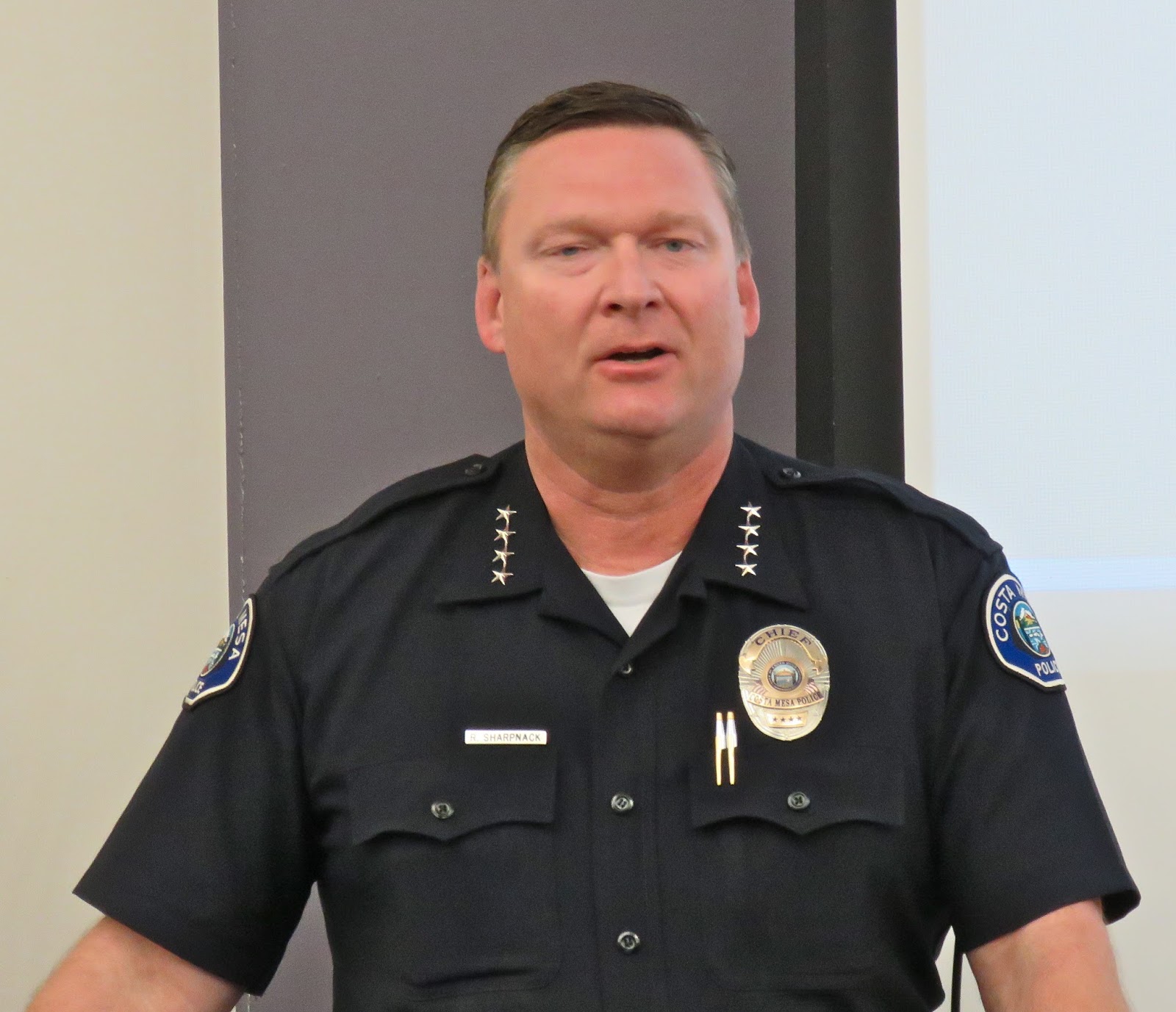 A BUBBLING CAULDRON: CMPD Chief Sharpnack Holds A Town Hall
