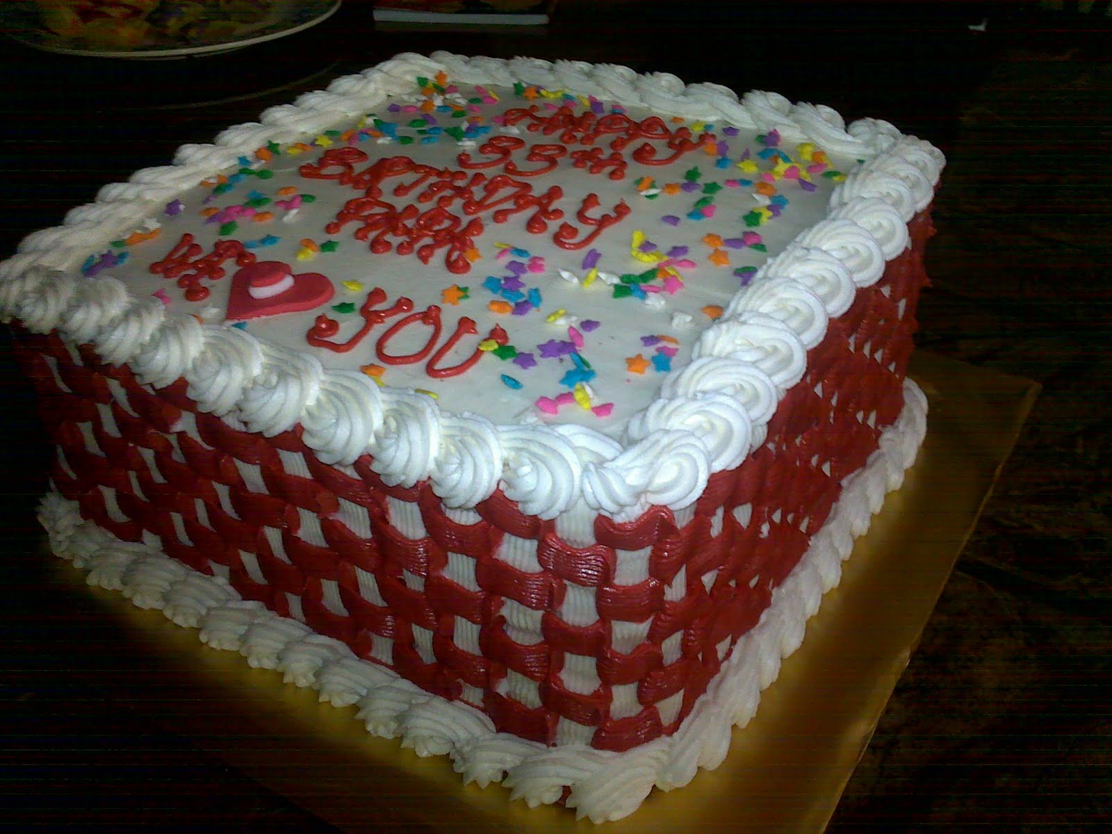Mybabydeco: Birthday Cake For Husband