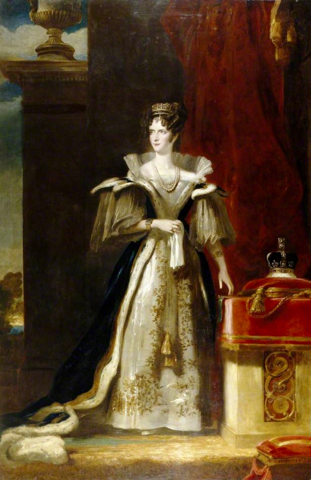 International Portrait Gallery: Retrato de la Reina Adelaide de Gran ...