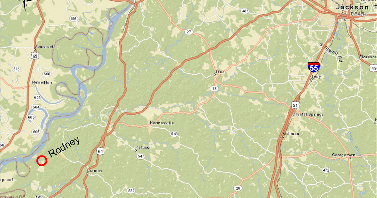 Urban Decay: Return to Rodney - Semi-Deserted Mississippi River Town