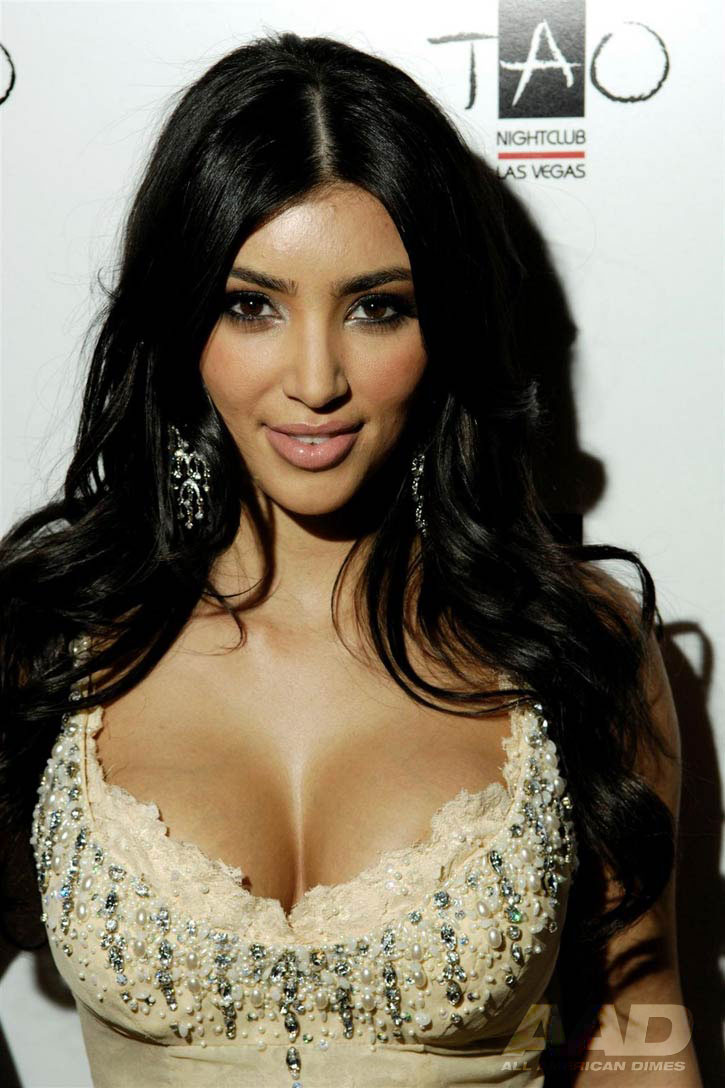Hairstyle Photo Kim Kardashian Sleek Low Bun Prom Hairstyle