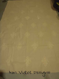 Iron Violet Designs: Drop Cloth Curtains