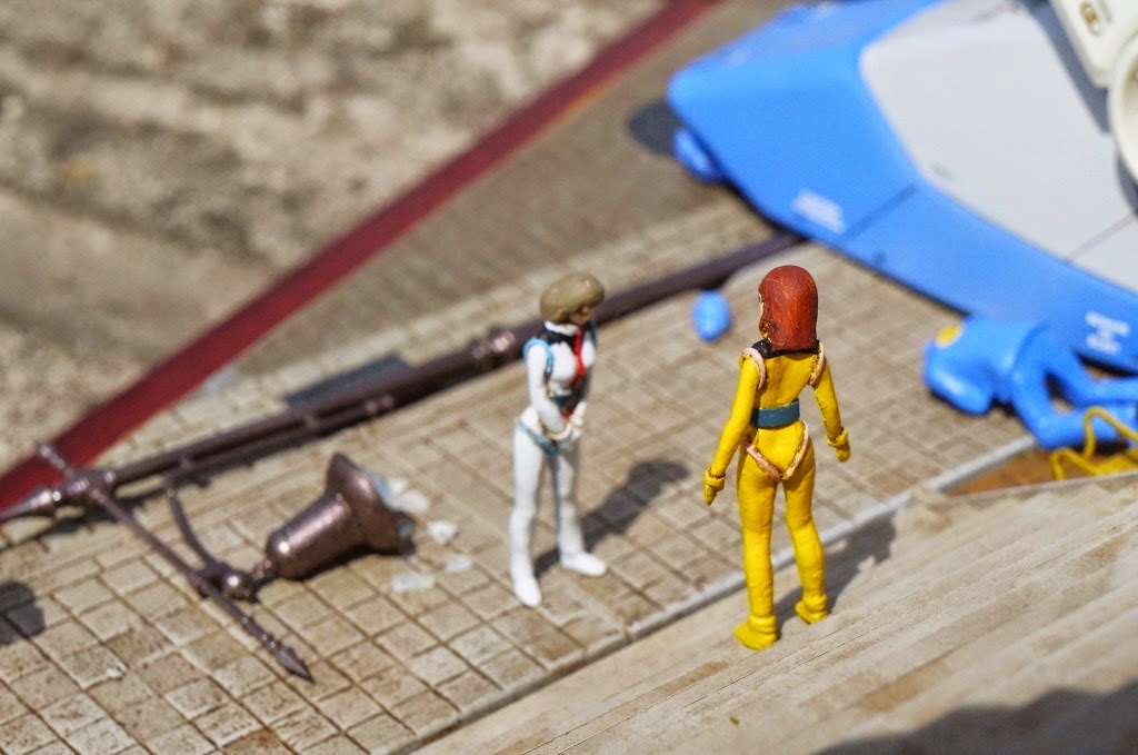 Gundam Family: GM 'Major Accident' Diorama Build