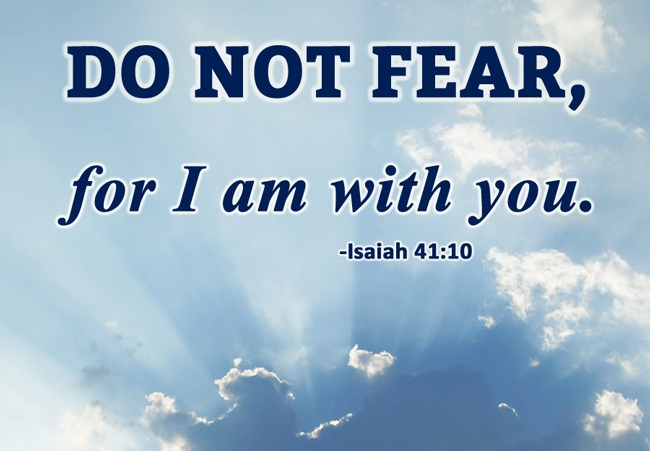 Isaiah 41:10 ~ Daily Lord's Verse