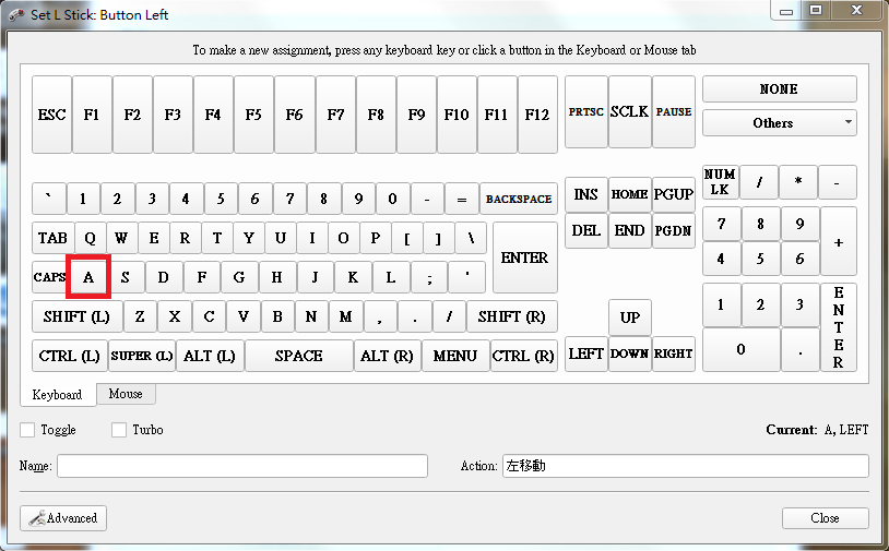 手把模擬鍵盤軟體 [antimicro] | 糟糕+1