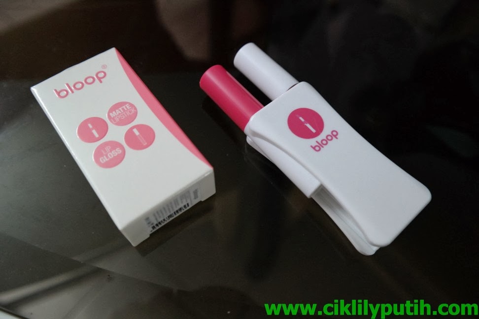 CikLilyPutih The Lifestyle Blogger: BLOOP Candy DUO Lipstick, Pakai ...