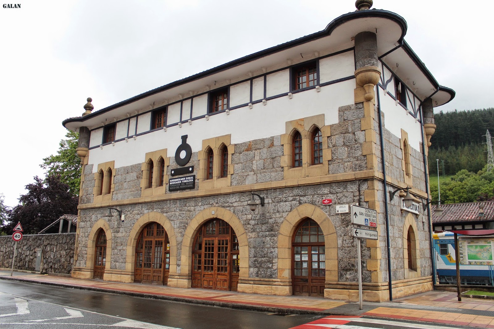 Trenes y mas trenes: Museo del Ferrocarril de Azpeitia