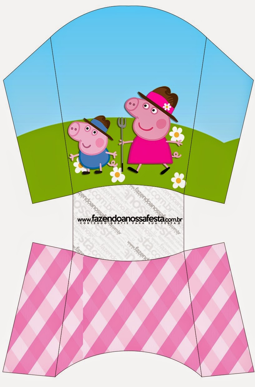 Peppa Pig at the Farm Free Printable Boxes. - Oh My Fiesta! in english
