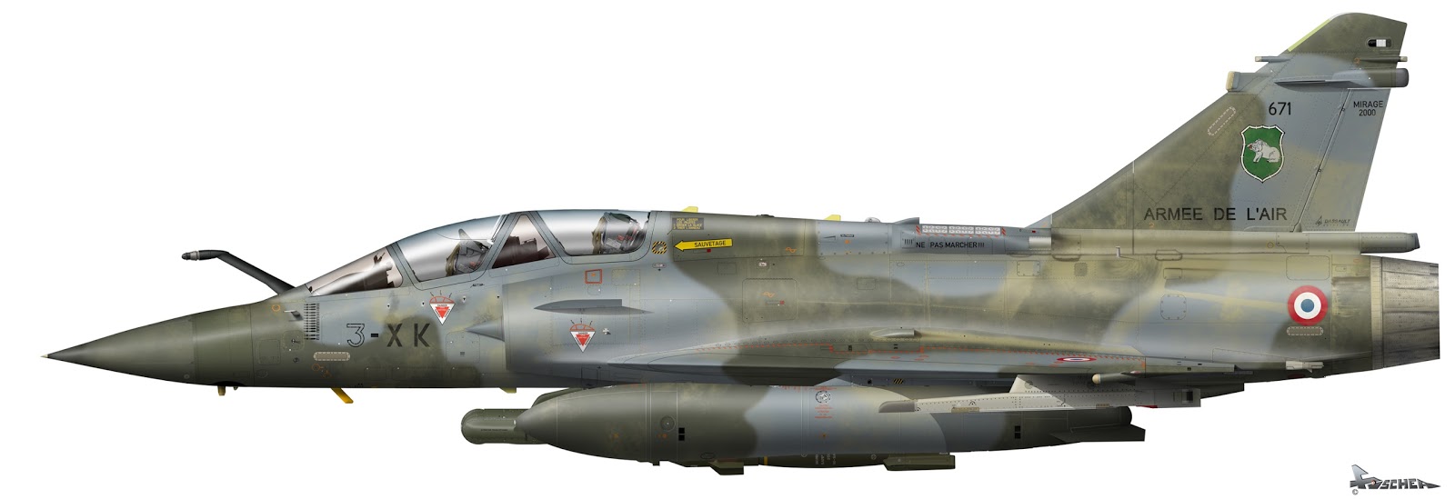 Dassault Mirage 2000D