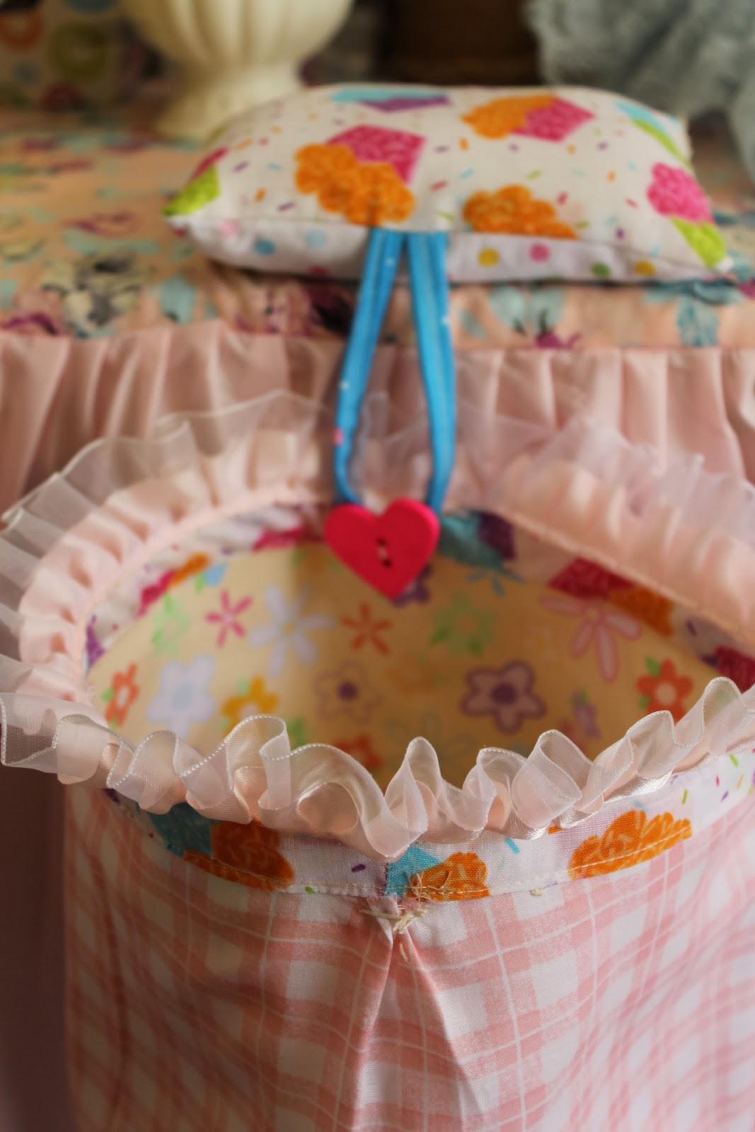 Rose 'El arte de Rosiña': Thread catcher bags