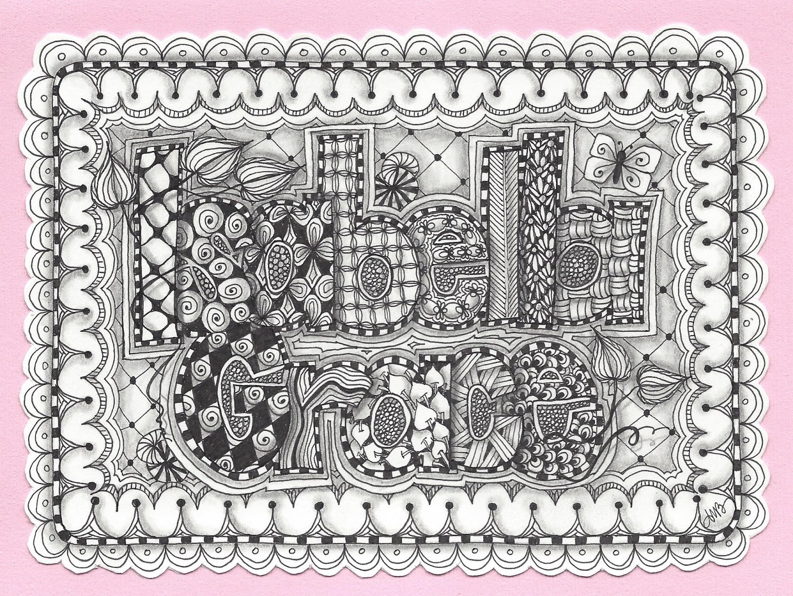 Tickled To Tangle: Ann