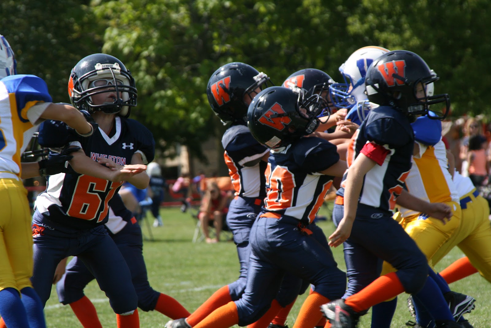 Wheaton Rams Team Black 73lbs: Wheaton Bowl vs. Warren