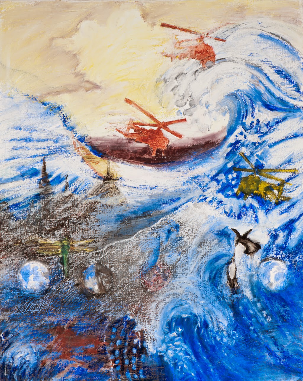 Art 110A: Oil Painting and Sandy Brooke