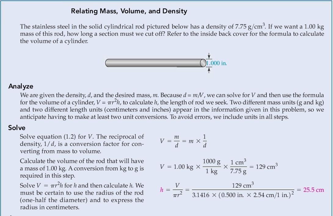 Knowledge Class: Density and Percent Composition: Their Use in Problem ...