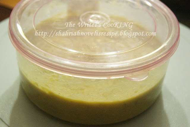 The Writer's CooKING!: Pisang Muda Masak Lemak Tempoyak Sayur Rampai ...