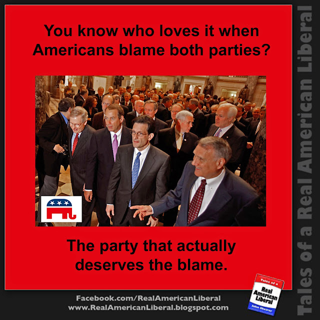 Make Common Sense Common Again: Republicans blame both parties the same ...