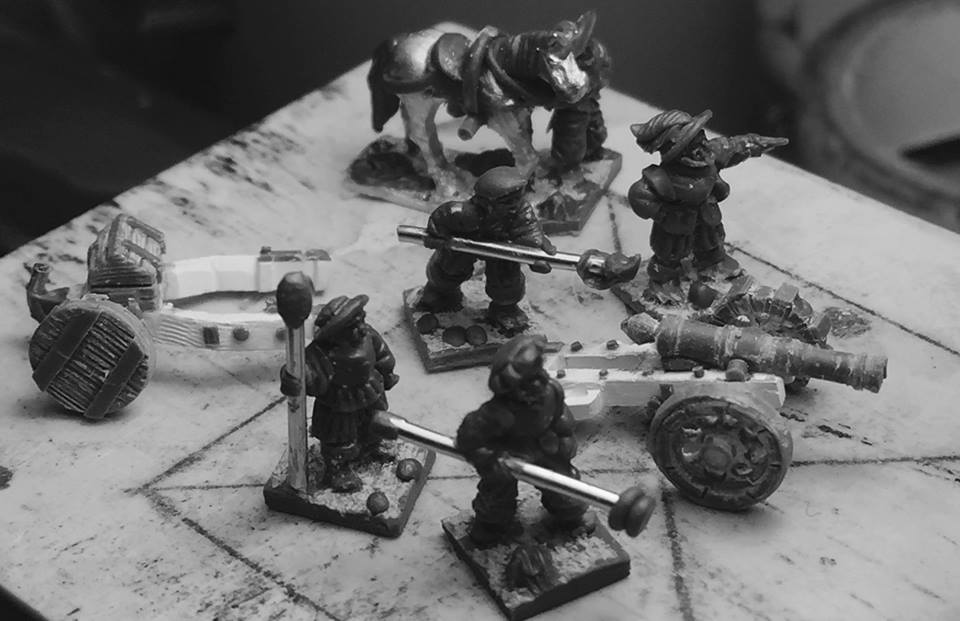 10mm Wargaming: Commissioned, 10mm Greater Cannon by Warmonger Miniatures