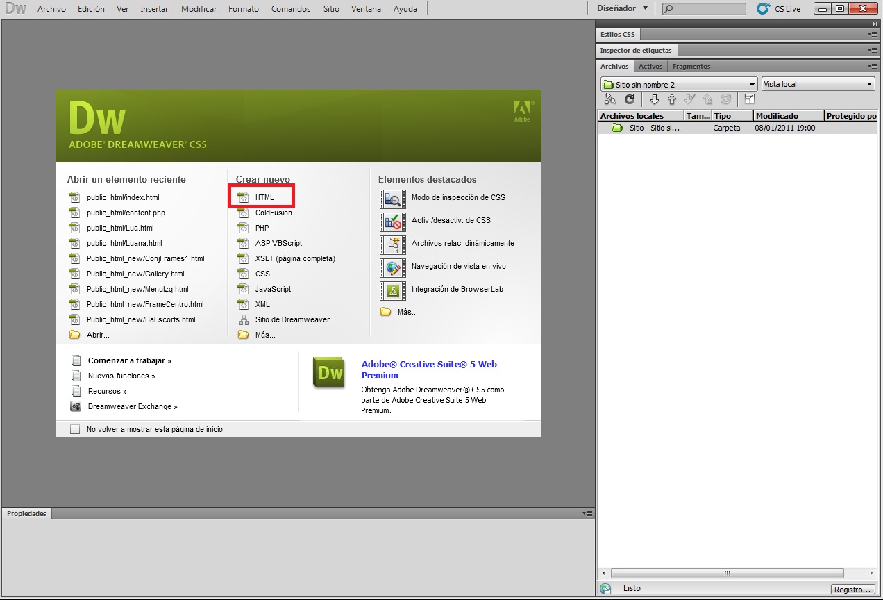 Dreamweaver Cs6