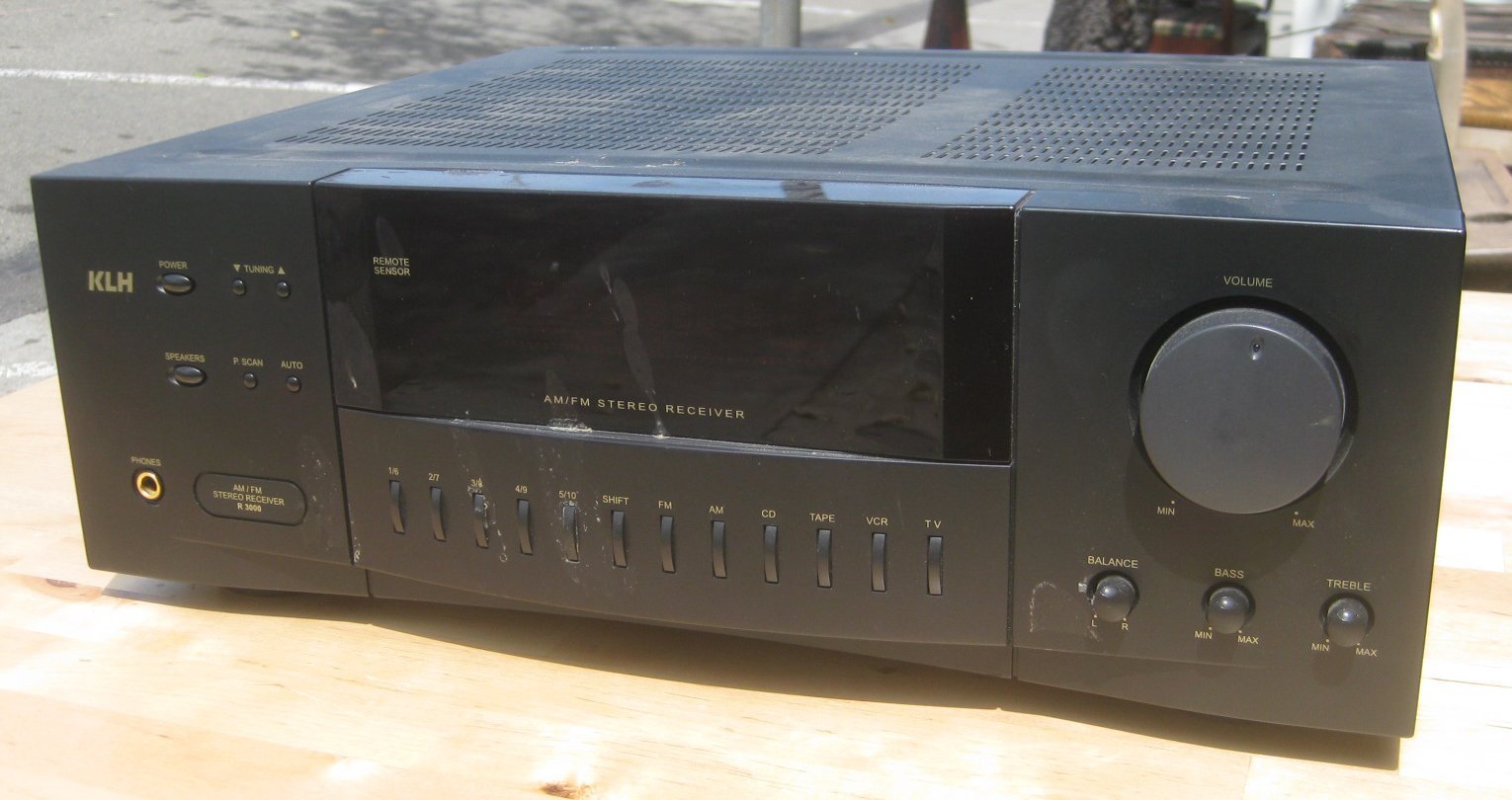 UHURU FURNITURE & COLLECTIBLES: SOLD - Onkyo and KLH Stereo Receivers
