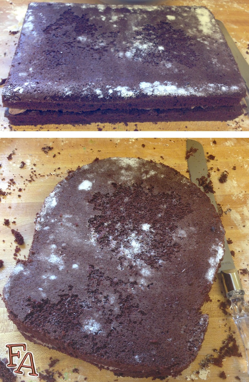 Fiction-Food Café: "Monster Hunter Tri" Cha Cha Mask Cake