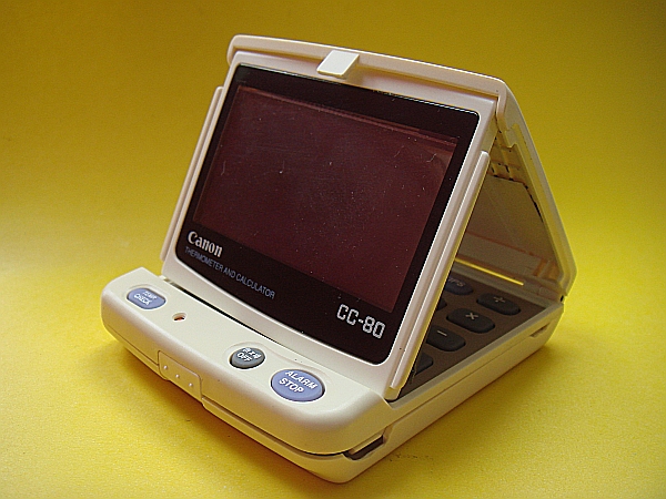BugWorkShop - 甲蟲工作室: Canon（佳能）CC-80 溫度計計算機（Thermometer and Calculator）拆解
