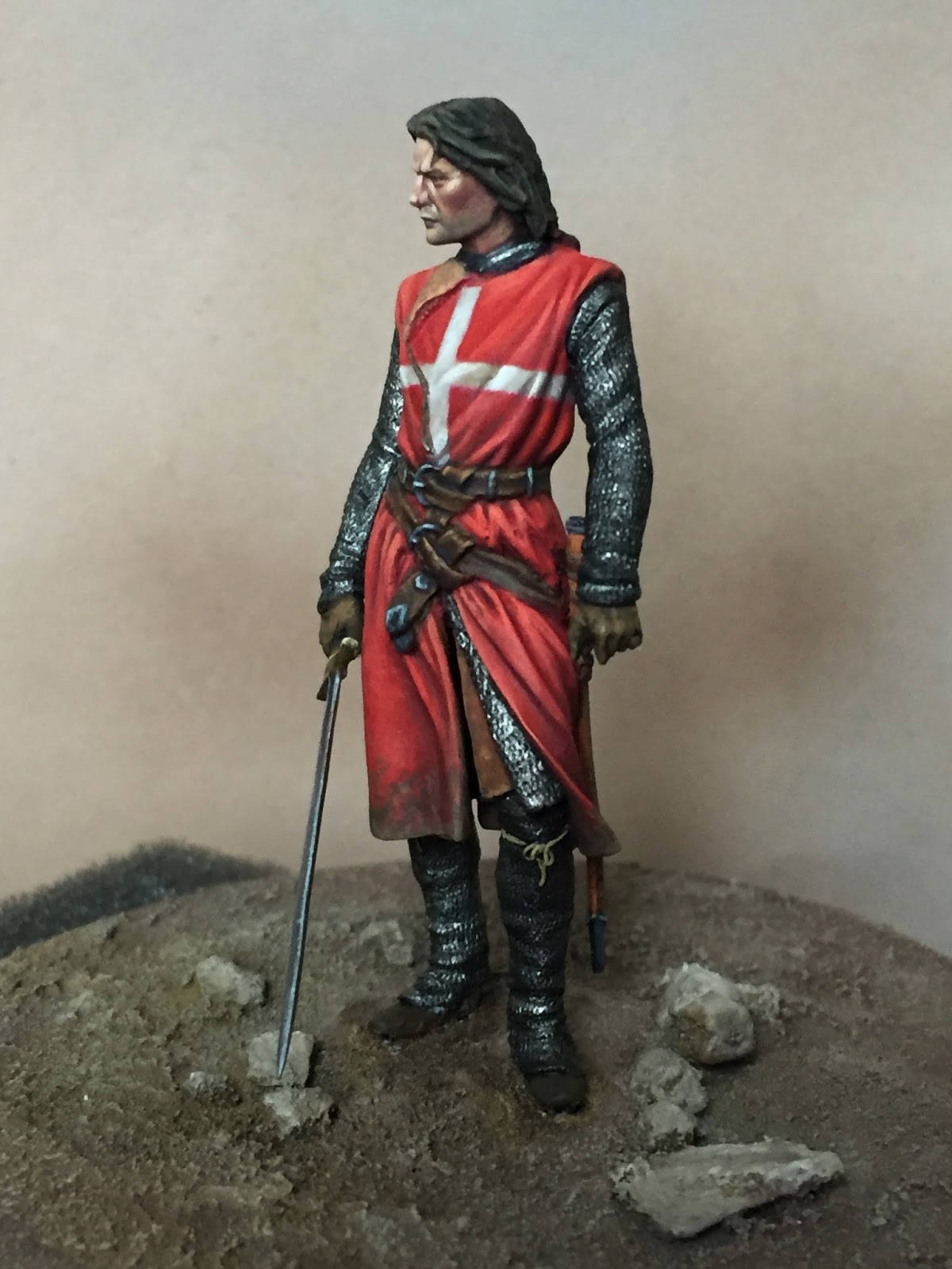Los Figureros: Mais um cruzado, Andrea Miniatures 54mm