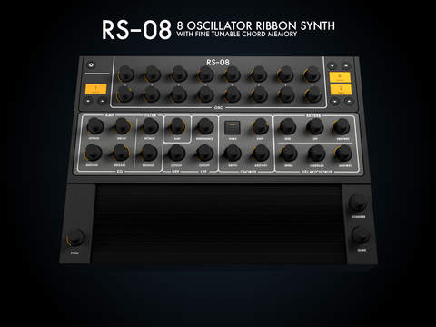 MATRIXSYNTH: RS-08 | 8 Oscillator Ribbon Synth for iPad Released