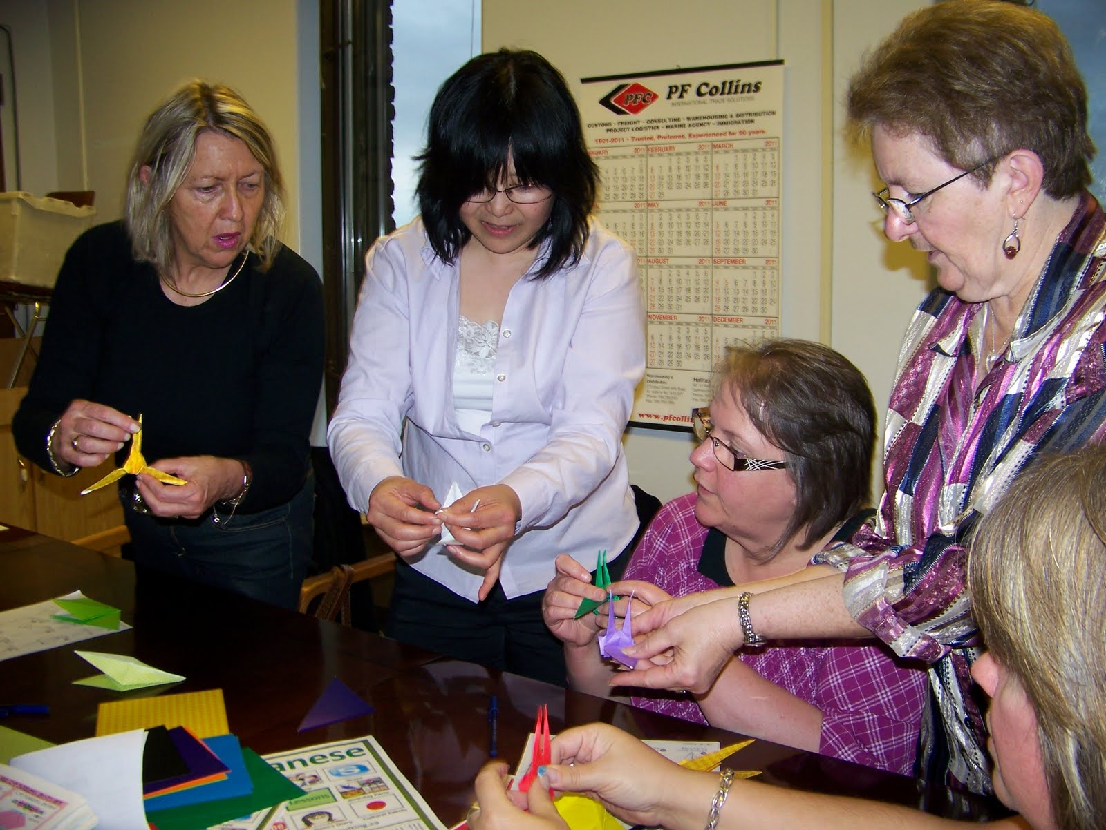 Japanese Language & Culture Lessons: Origami Program