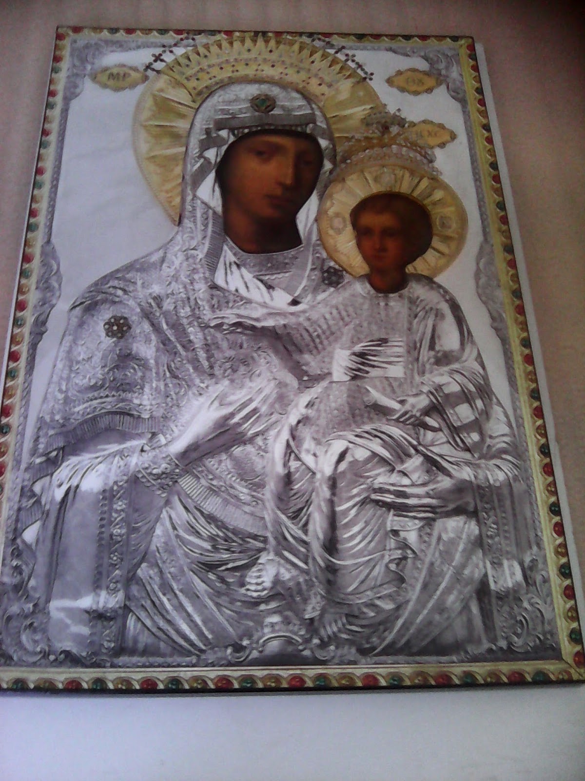 ramonashop-iconart2: Icoana Maica Domnului Prodromita-Comanda speciala