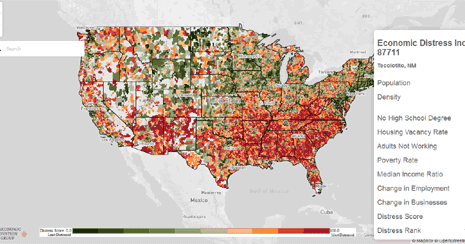 Maps Mania: Distressed America