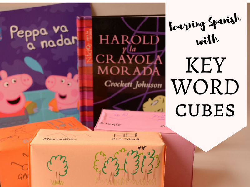 Practical Mom: Learning Spanish with KEY WORD CUBES! (Practical Mondays ...