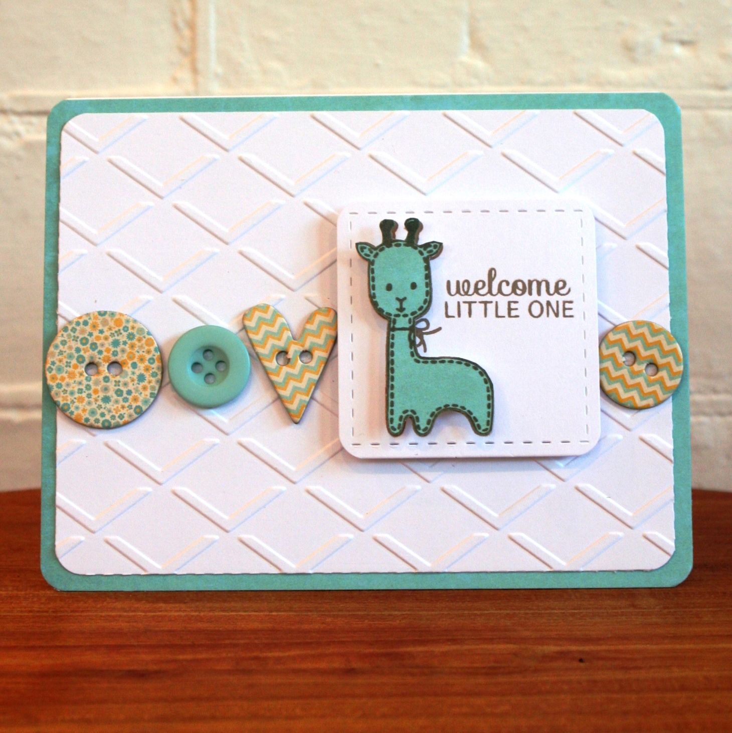 Ideas and Paper: Cute as a (row of) Button(s)...