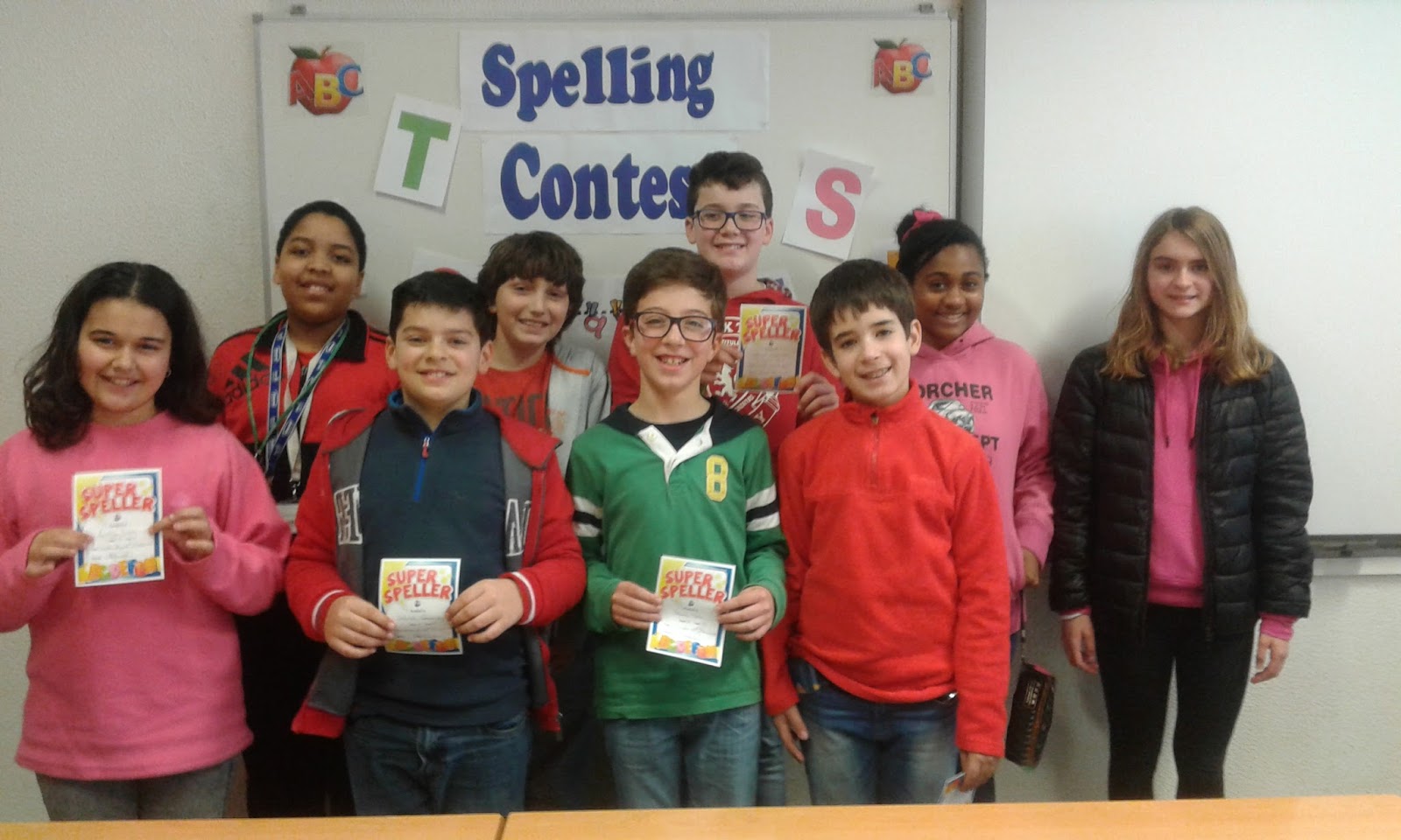 COOL ENGLISH 4 U: Spelling Contest 2016