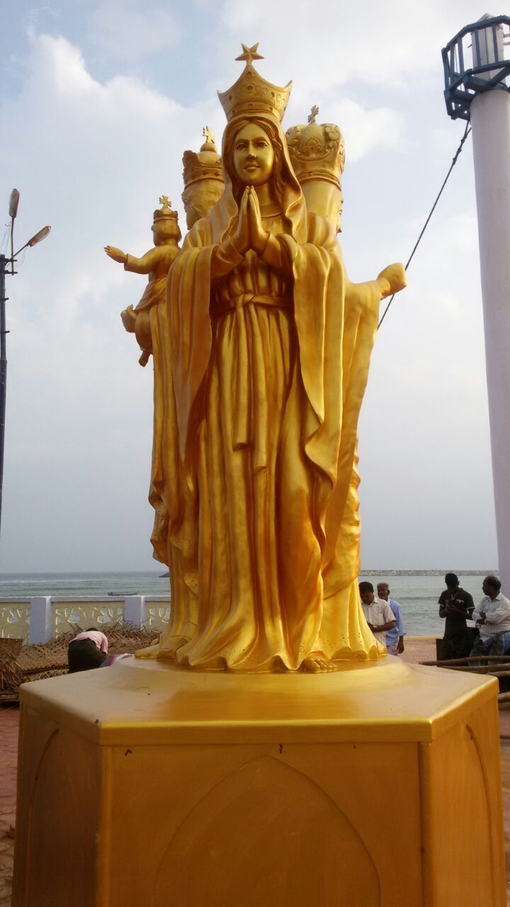 Tamilnadu Tourism: Kappal Matha Church, Uvari, Thirunelveli